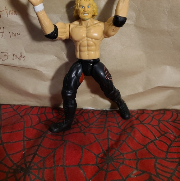 Toys | 1997 Flyin Brian Pillman Slammers Superstars Action Figure Wwf ...